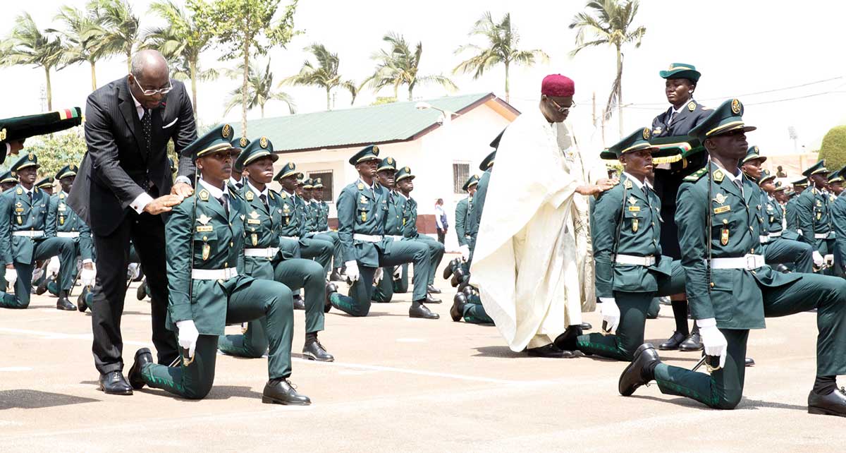 37e promotion de l’Emia : adoubement solennel par Paul Biya ...