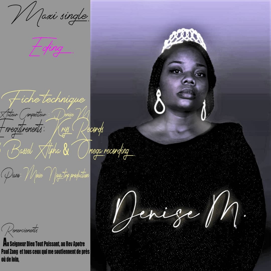 Musique : Denise M la voix de l'amour ! – Meyomessala International